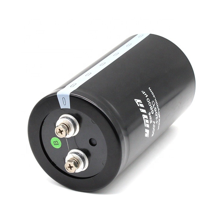 500v 6800uf General Purpose Screw Terminal Type Aluminum Electrolytic Capacitor For Power Supply